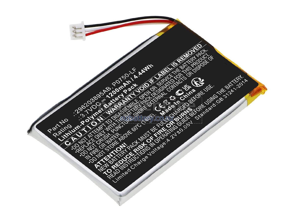 Battery for Ingenico P0750-LF from New Zealand | NzBattery.co.nz